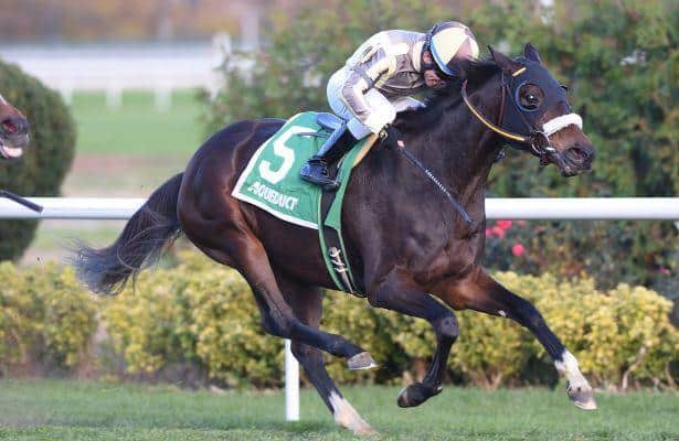 Evidently picks up her first graded stakes victory in Long Island