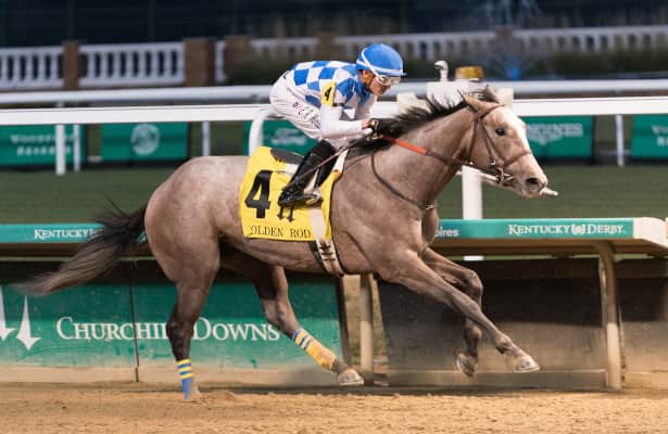 Ky. Oaks prep: Hoosier Philly puts on show in Golden Rod win